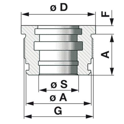 Guida dello stelo del pistone | 0073709